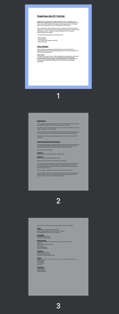 Doggcrapp Training Workout Split And Guide + PDF (DC Guide)