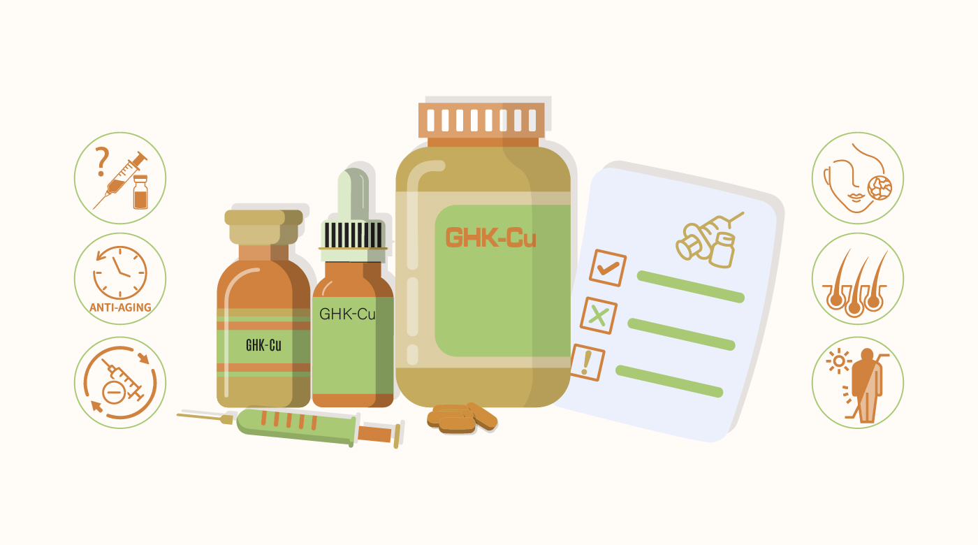 GHK-Cu Peptide Guide - Effects, Dosage, Side Effects