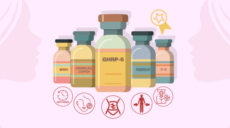 5 Best Peptides For Women (Injectable Energy + Weight Loss Peptides)