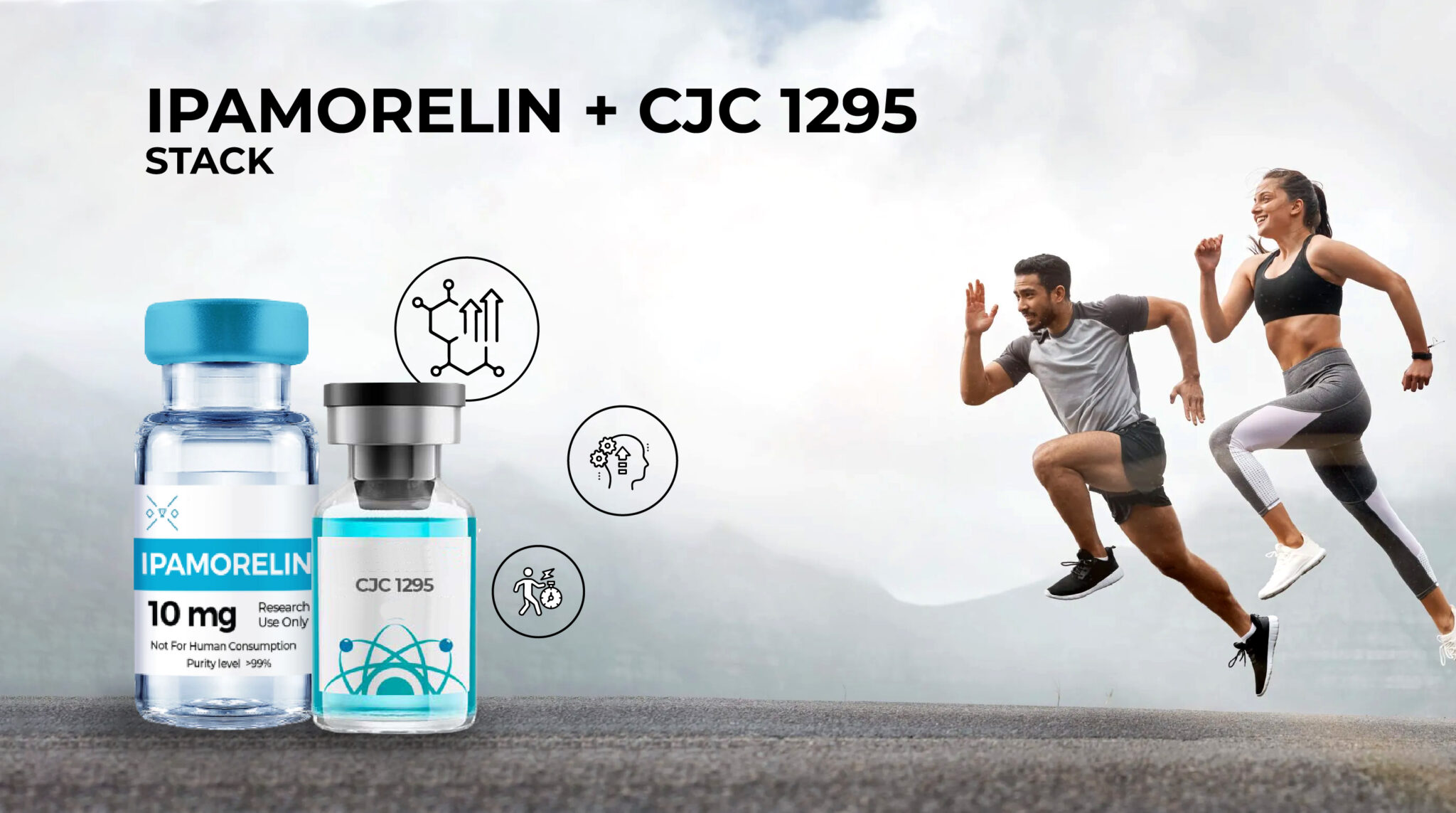 Ipamorelin + CJC 1295 Stack: The Dynamic Duo