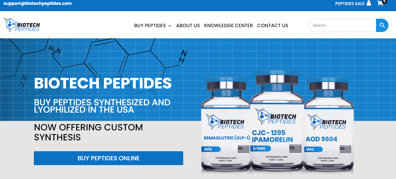 Biotech Peptides Review (Best Place To Buy Peptides?)