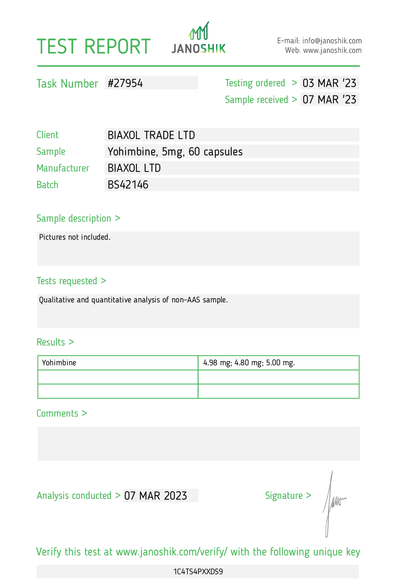 Biaxol SARMs Review (A New European SARMs Source)