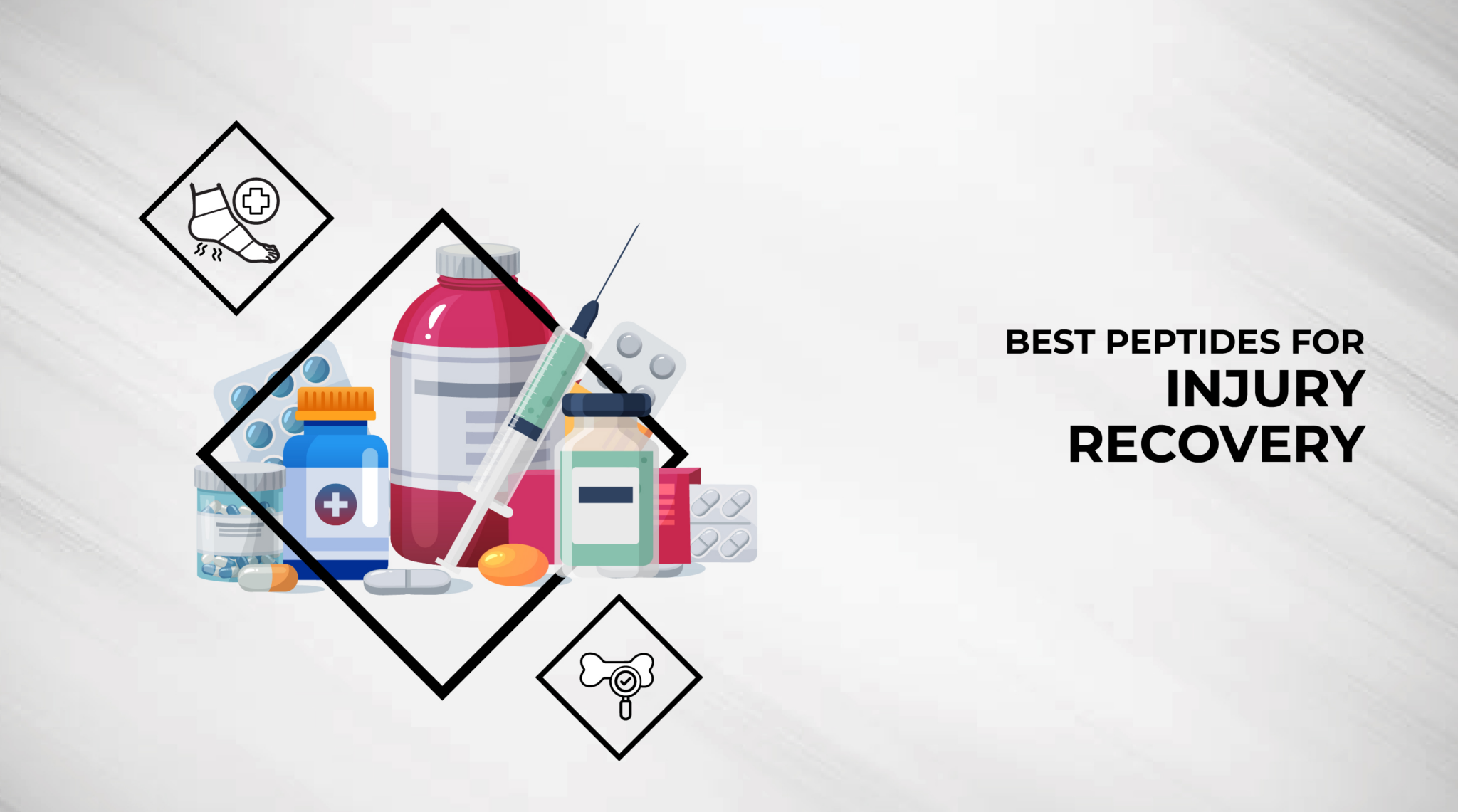 Best Peptides For Injury Recovery - Compared To BPC-157