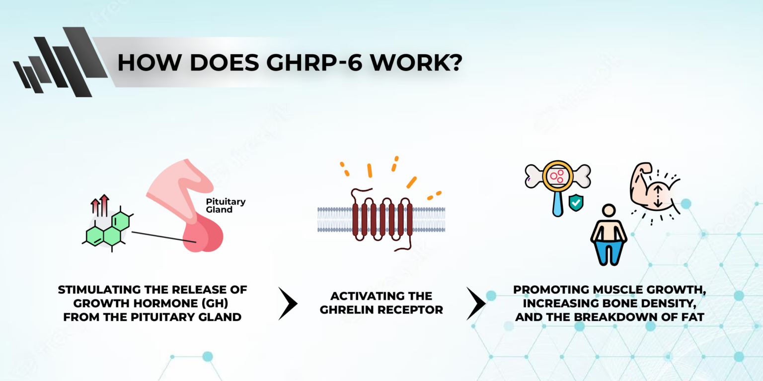 GHRP-6 Guide - Uses, Dosage, Side Effects