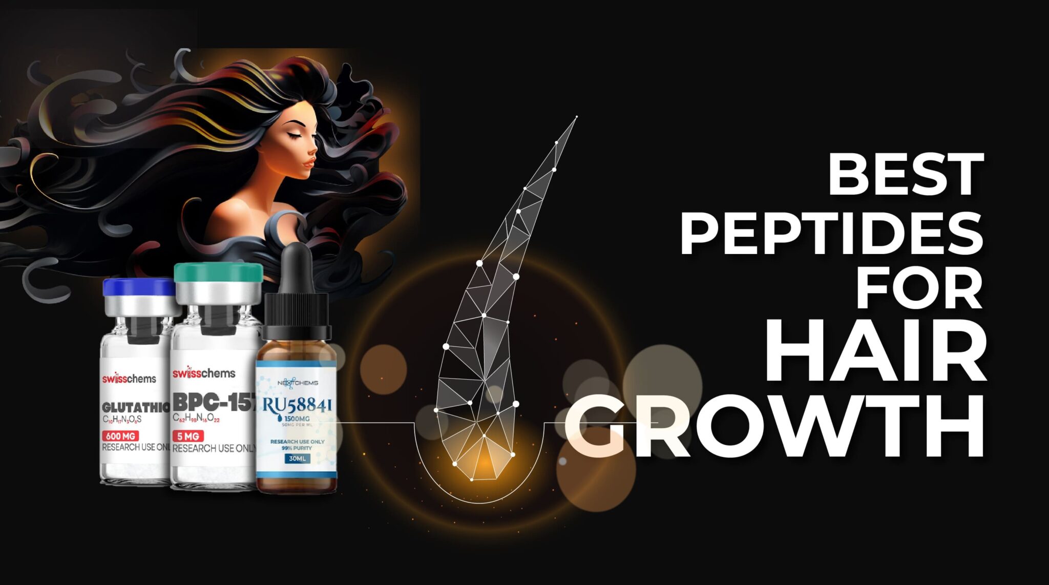 Top Peptides For Hair Growth: Ultimate Hair Health And Thickness