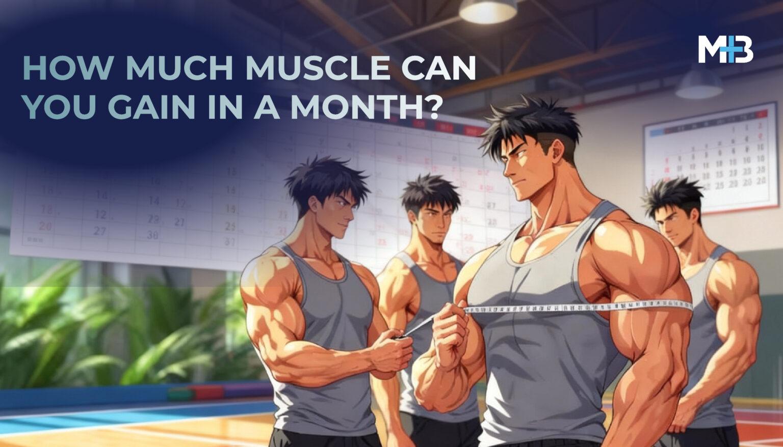 Muscle Gain Per Month: Setting Realistic Expectations