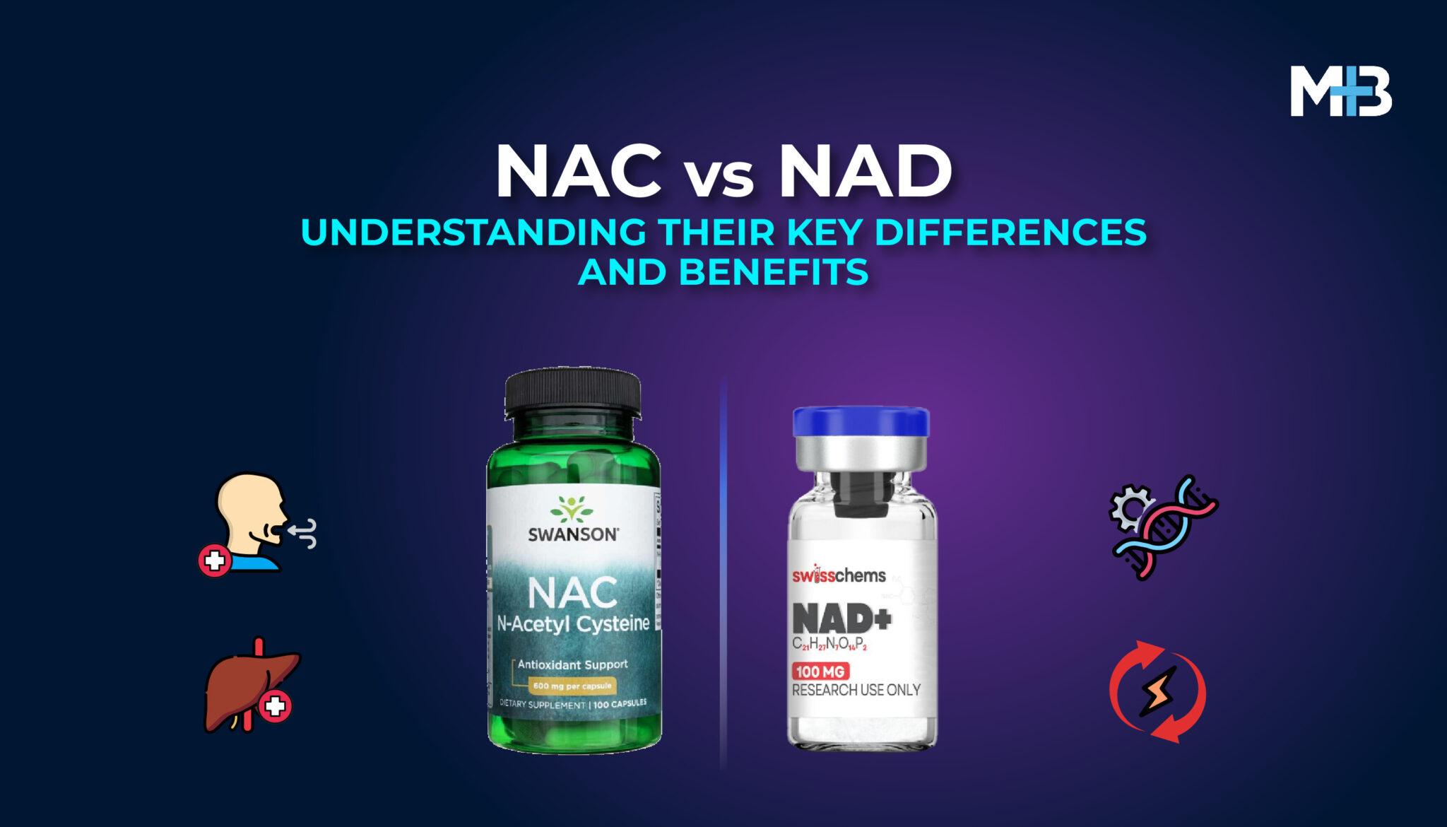 NAC Vs NAD: Understanding Their Key Differences And Benefits